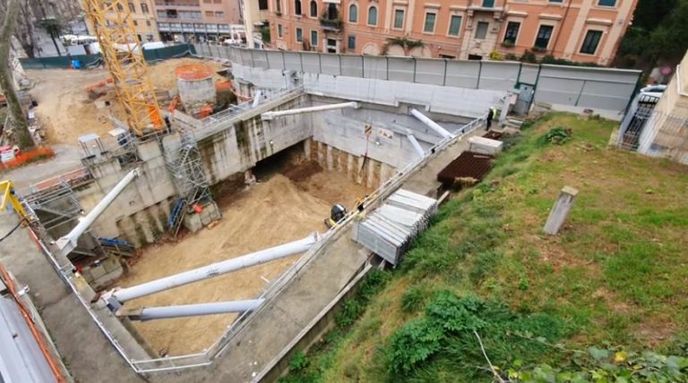 ROMA | Ripresi i lavori della nuova stazione Flaminio, un passo avanti ...