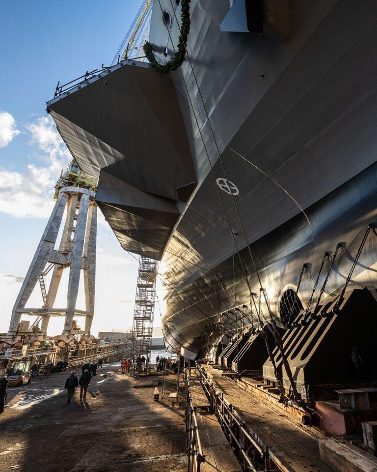 Fincantieri lancia la super-nave "Al Fulk": ecco l'unità anfibia LPD ...