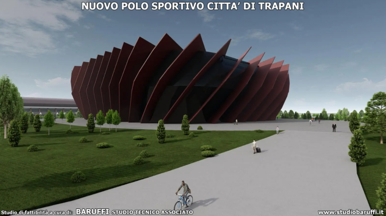 Nuovo stadio Trapani: il progetto dentro la cittadella dello sport - Mobilita.org