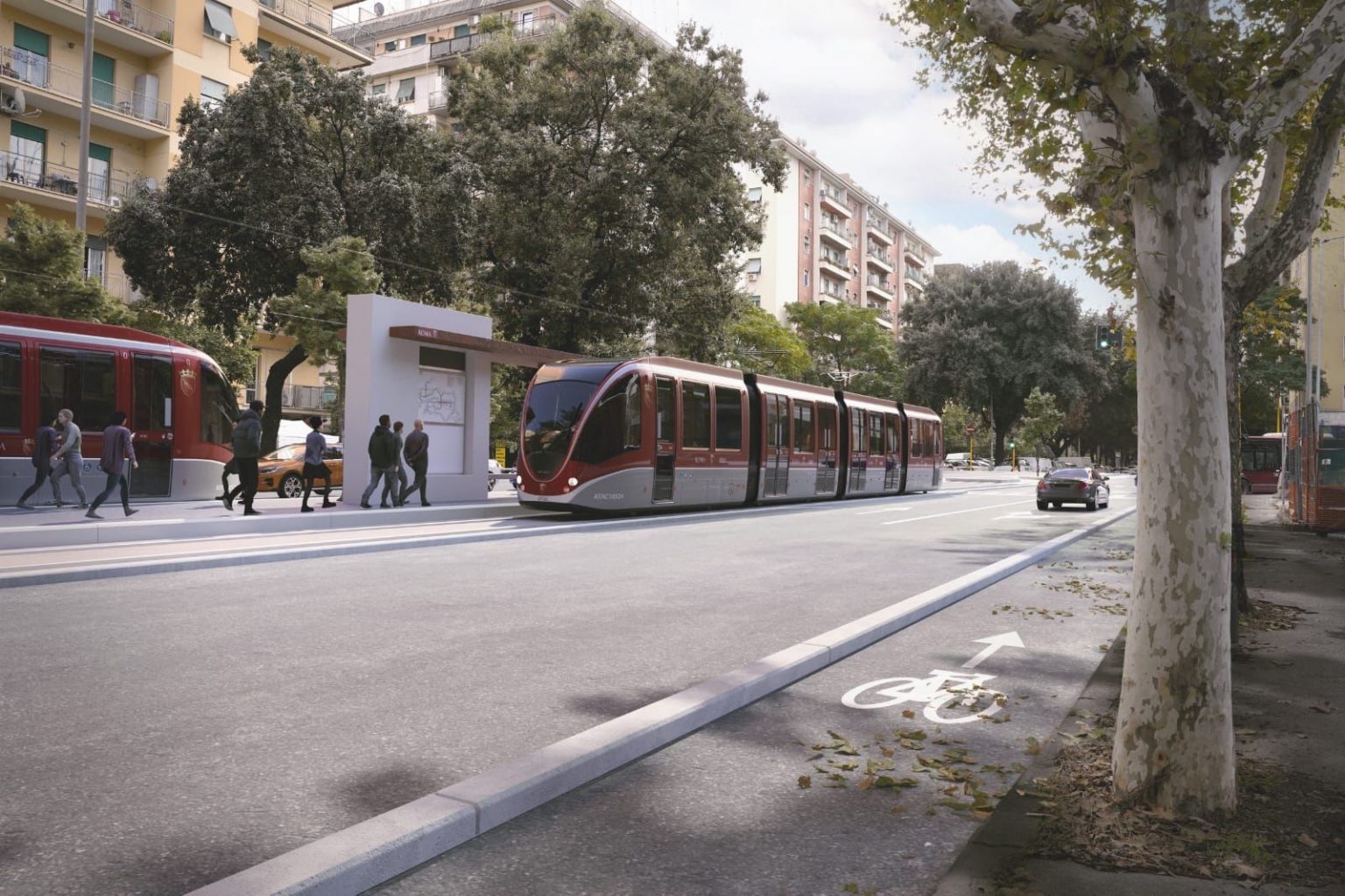 Tram Roma: la linea Laurentino-Marconi approvata e candidata al MIT ...