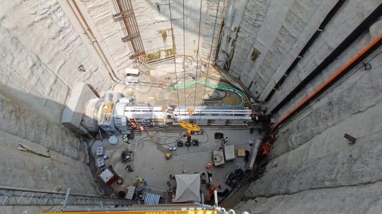 La TBM "Gaia" nel Collettore Mediano di Torino - Mobilita.org
