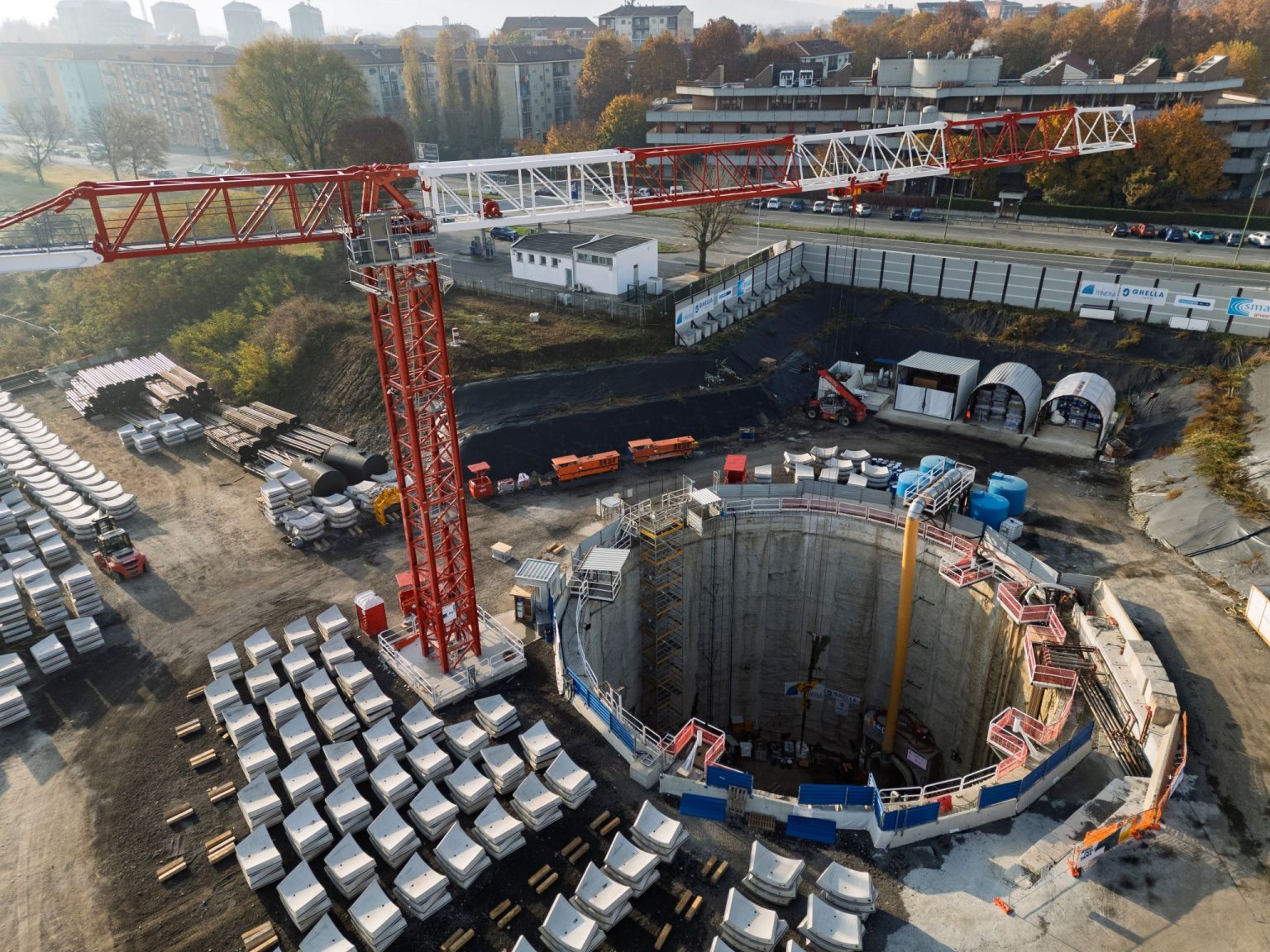 Il primo km della TBM Gaia nel Collettore Mediano di Torino - Mobilita.org